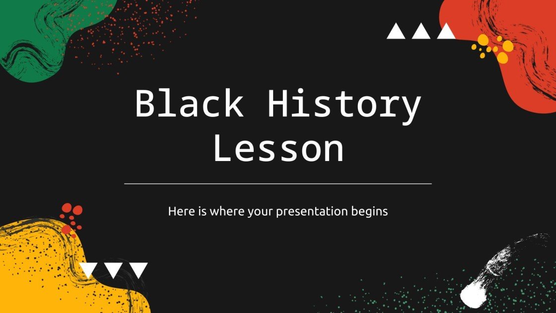 Free Black Google Slide themes and PowerPoint templates
