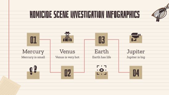 Homicide Scene Investigation Infographics | Google Slides