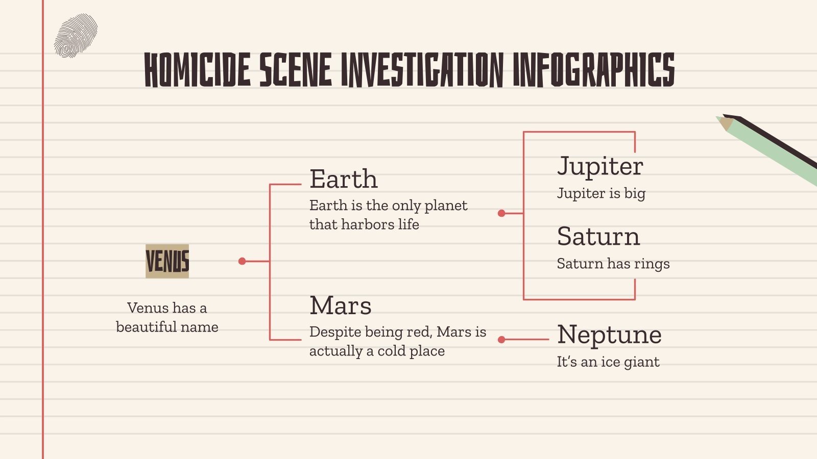 Homicide Scene Investigation Infographics | Google Slides