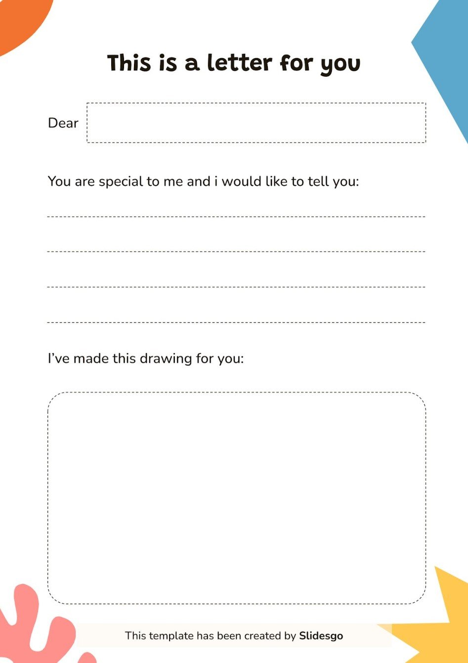 Letters Template for Middle Schoolers | Google Slides & PPT