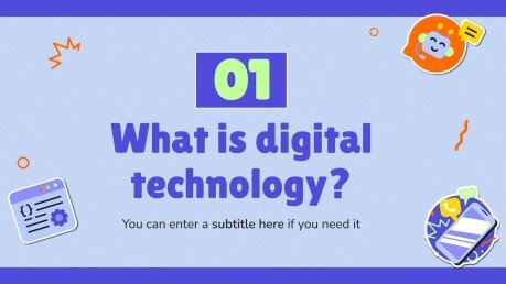 Digital Technology for High School | Google Slides & PPT