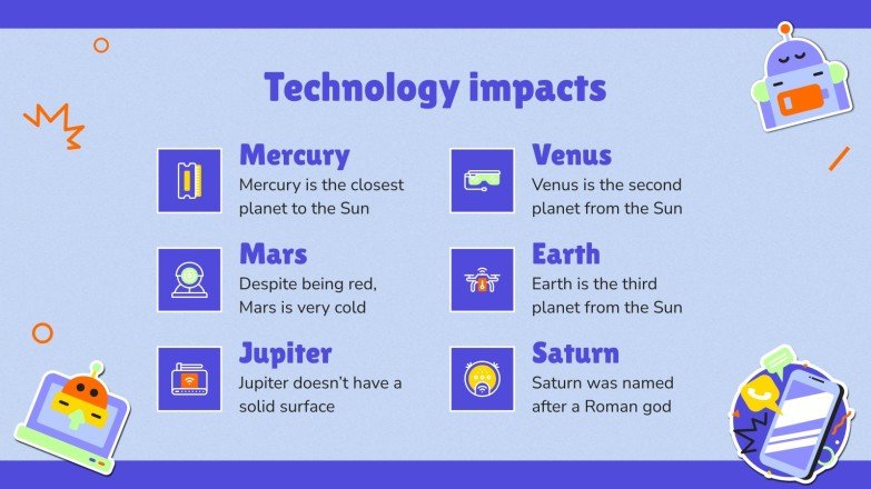 Digital Technology for High School | Google Slides & PPT