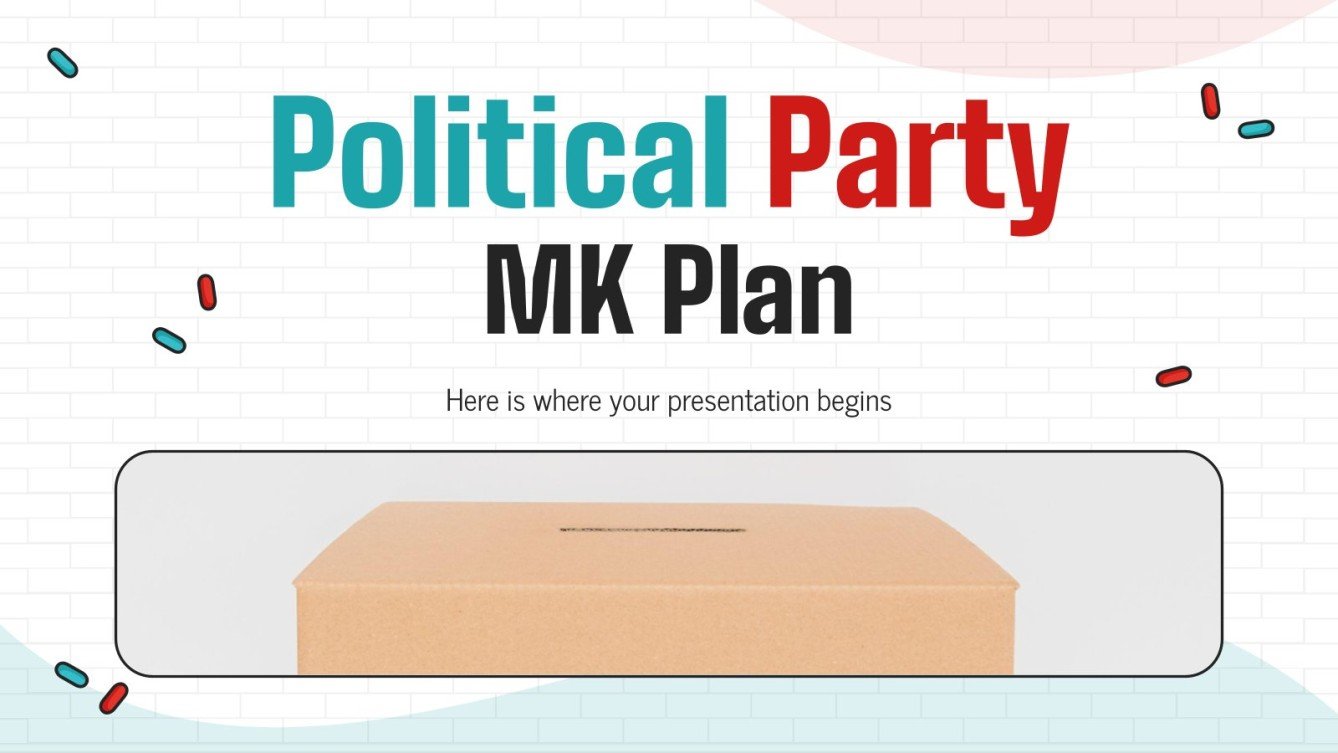 Political Party MK Plan | Google Slides and PowerPoint