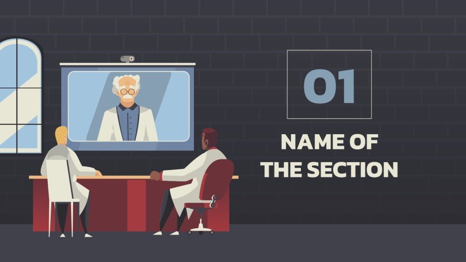 Healthcare Virtual Research Meeting | Google Slides & PPT