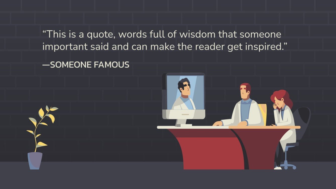 Healthcare Virtual Research Meeting | Google Slides & PPT