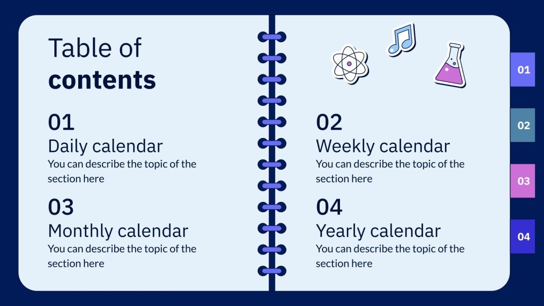 Planning the School Year | Google Slides & PowerPoint