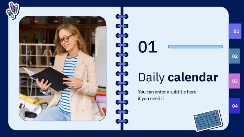 Planning the School Year | Google Slides & PowerPoint