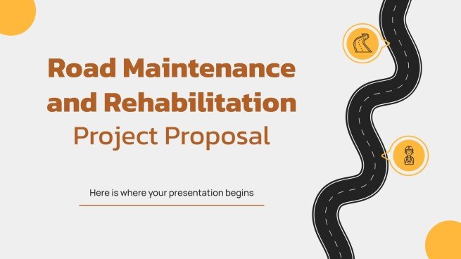 Road Maintenance and Rehabilitation Project Proposal