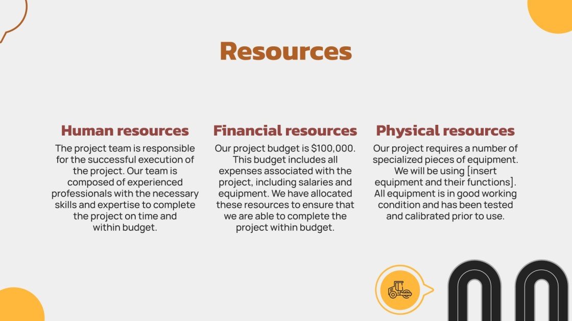 Road Maintenance and Rehabilitation Project Proposal