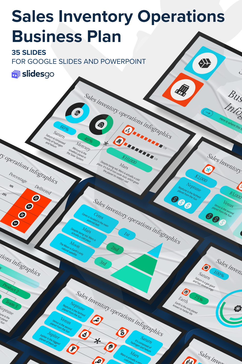 Sales Inventory Operations Business Plan Infographics