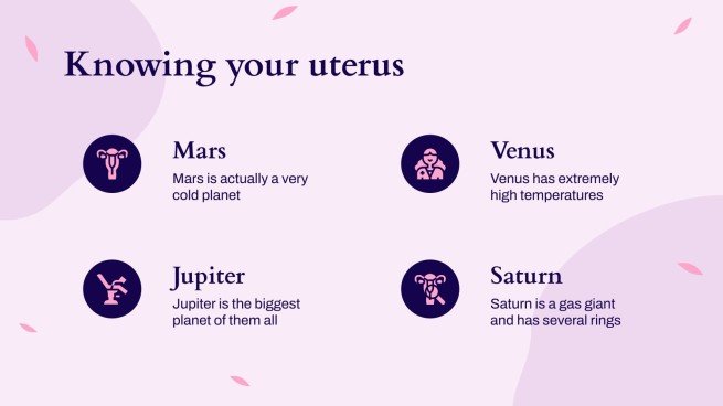 Uterus Medical Anatomy Lesson | Google Slides & PowerPoint