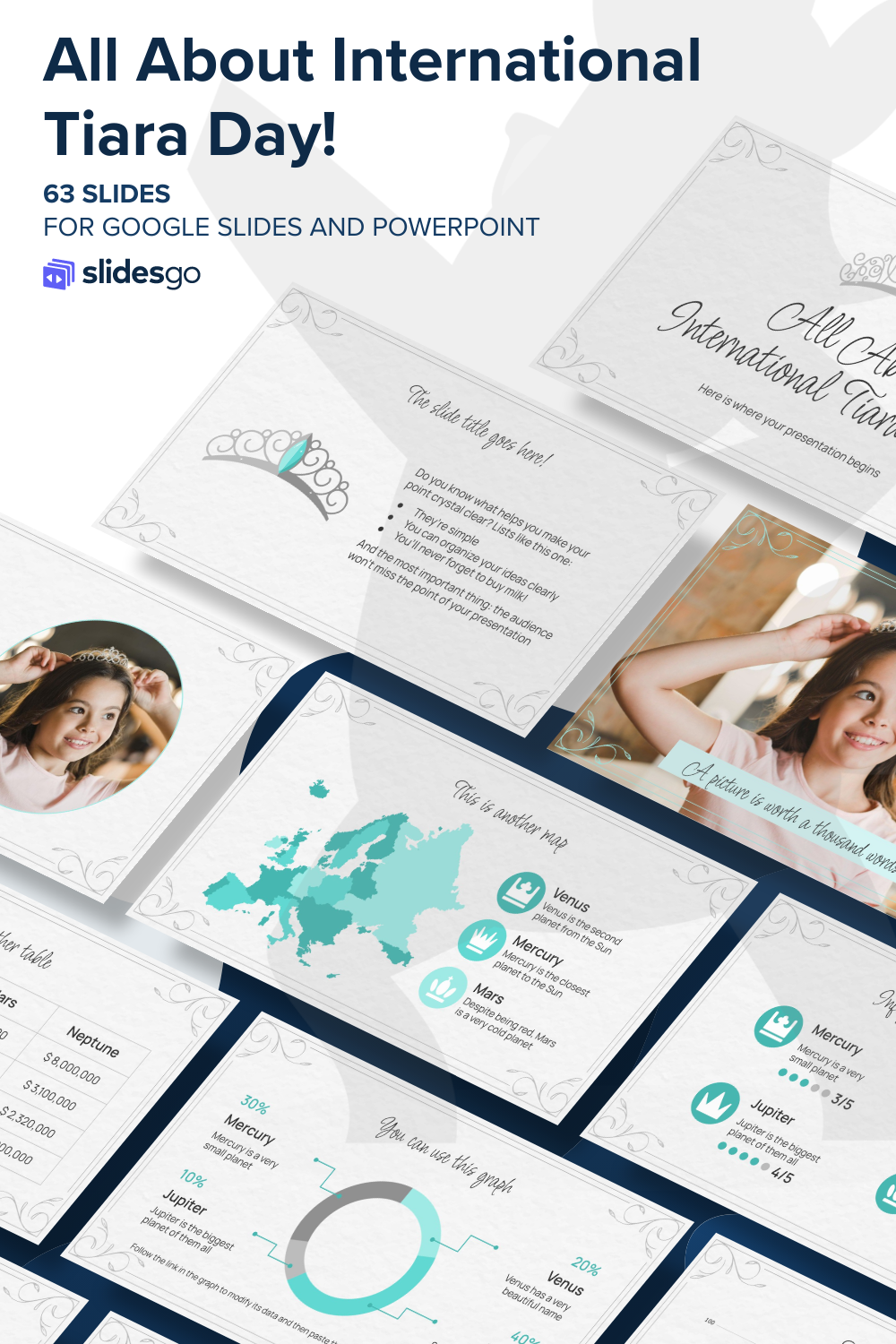 All About International Tiara Day! | Google Slides & PPT