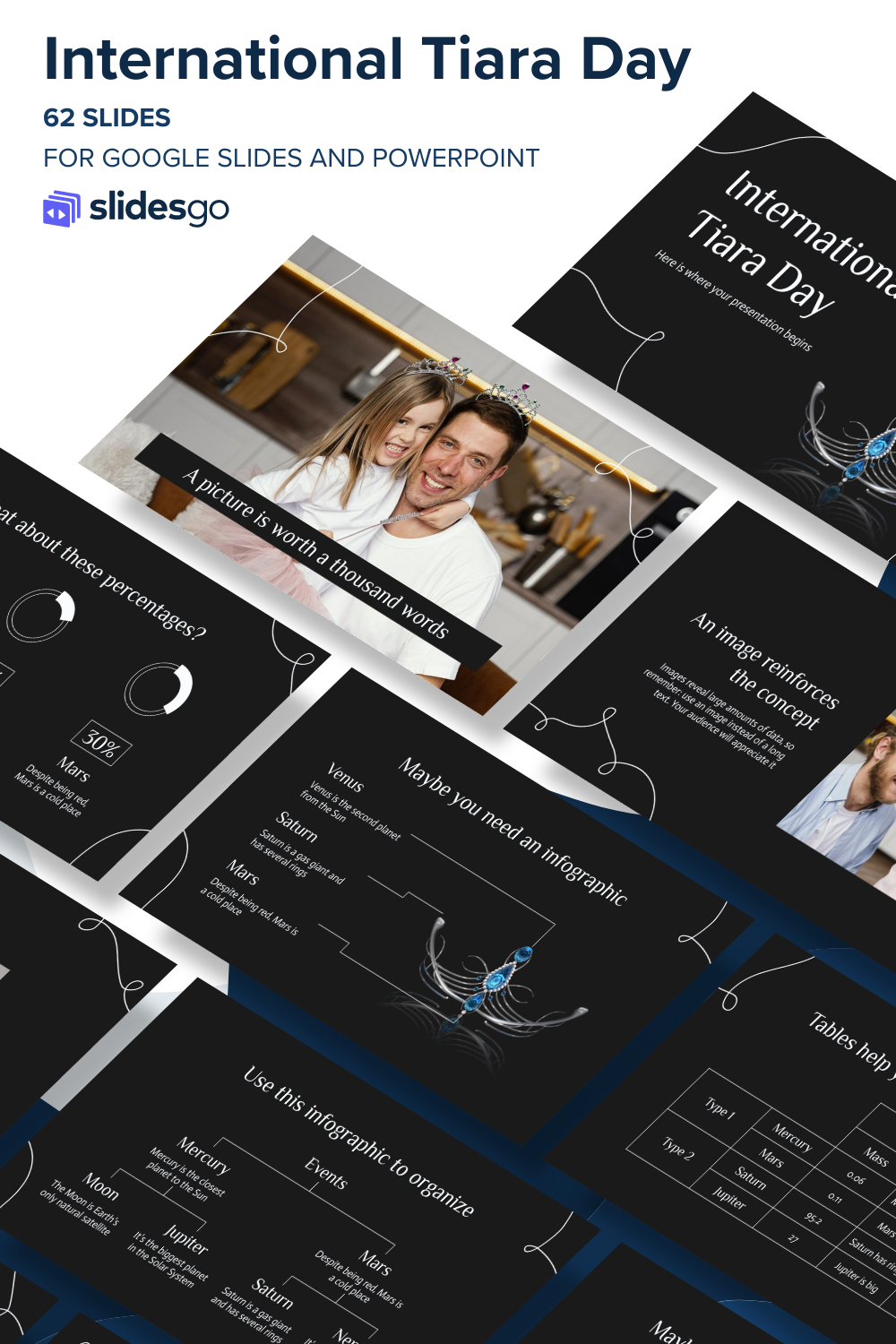 International Tiara Day | Google Slides & PowerPoint