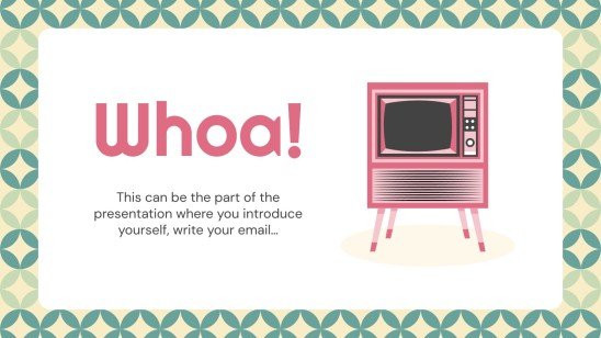 1950s Style Theme for Education | Google Slides & PowerPoint