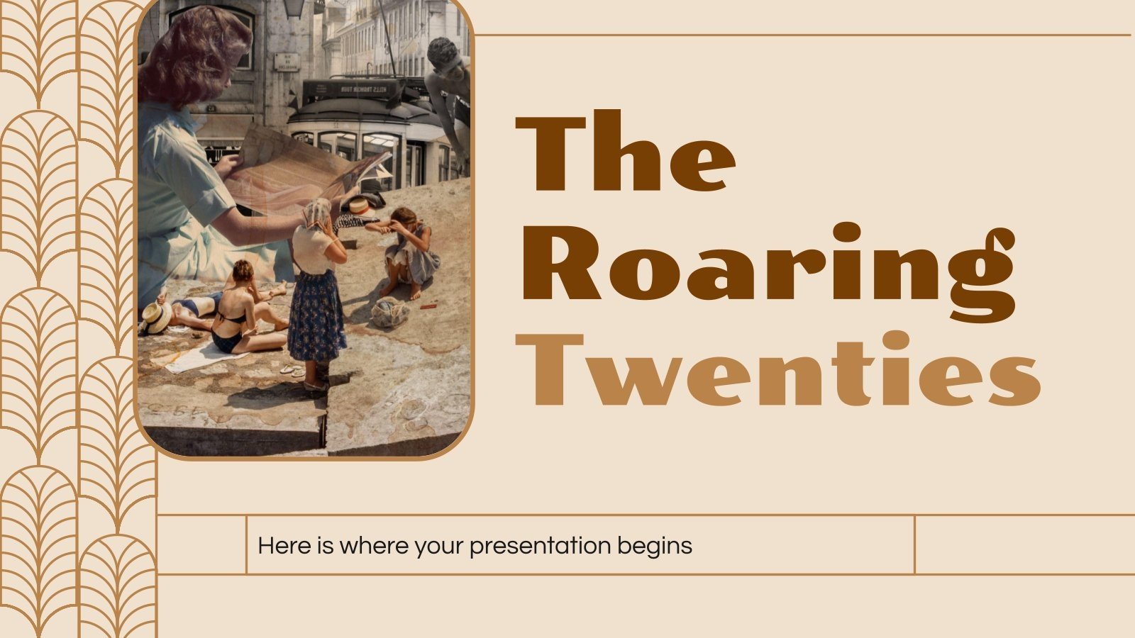 The Roaring Twenties | Google Slides and PowerPoint template