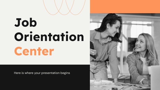 Job Orientation Center | Google Slides & PowerPoint
