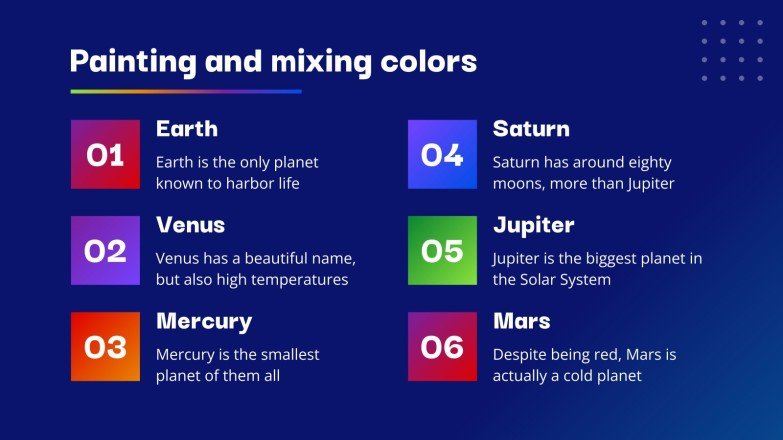 Art Subject for Middle School: Color Theory