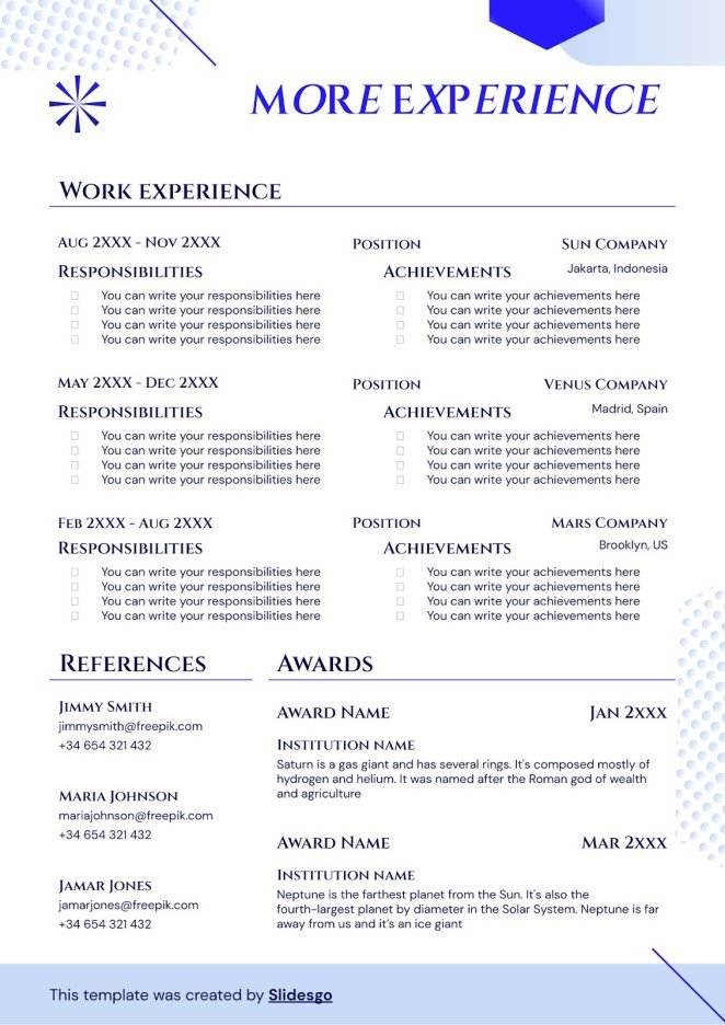 Scientist Digital CV | Google Slides & PowerPoint