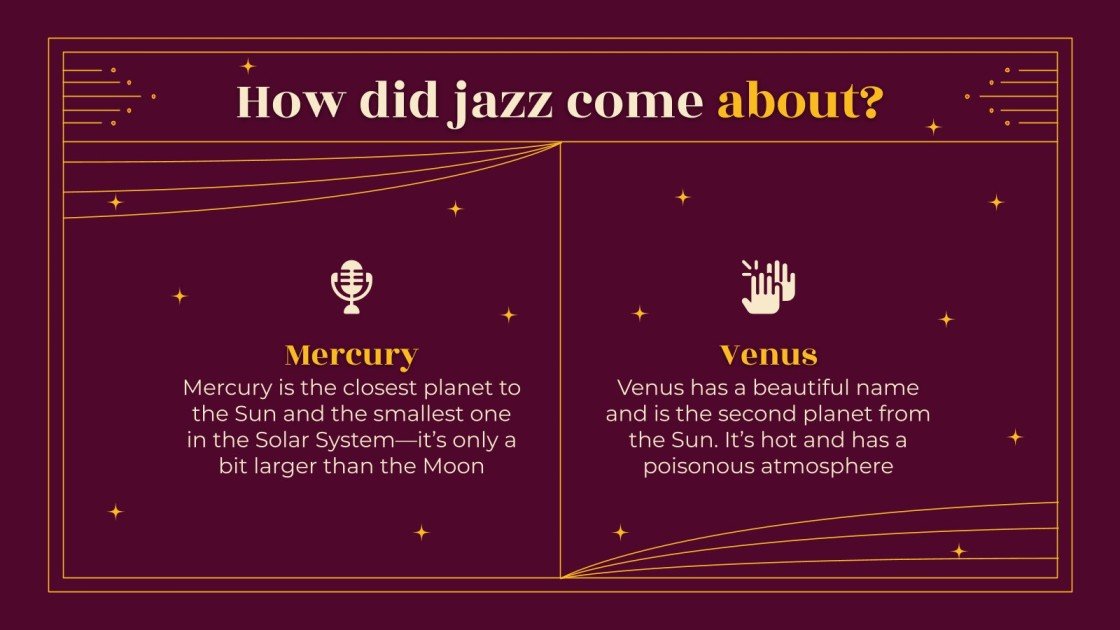 History of Jazz | Google Slides & PowerPoint