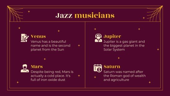 History of Jazz | Google Slides & PowerPoint