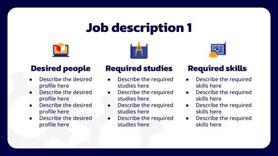 Quality Control Engineer Job Description | Google Slides