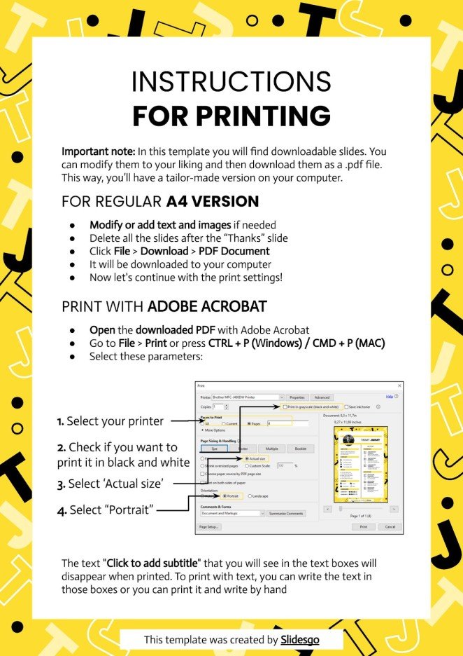 Actor CV | Google Slides & PowerPoint