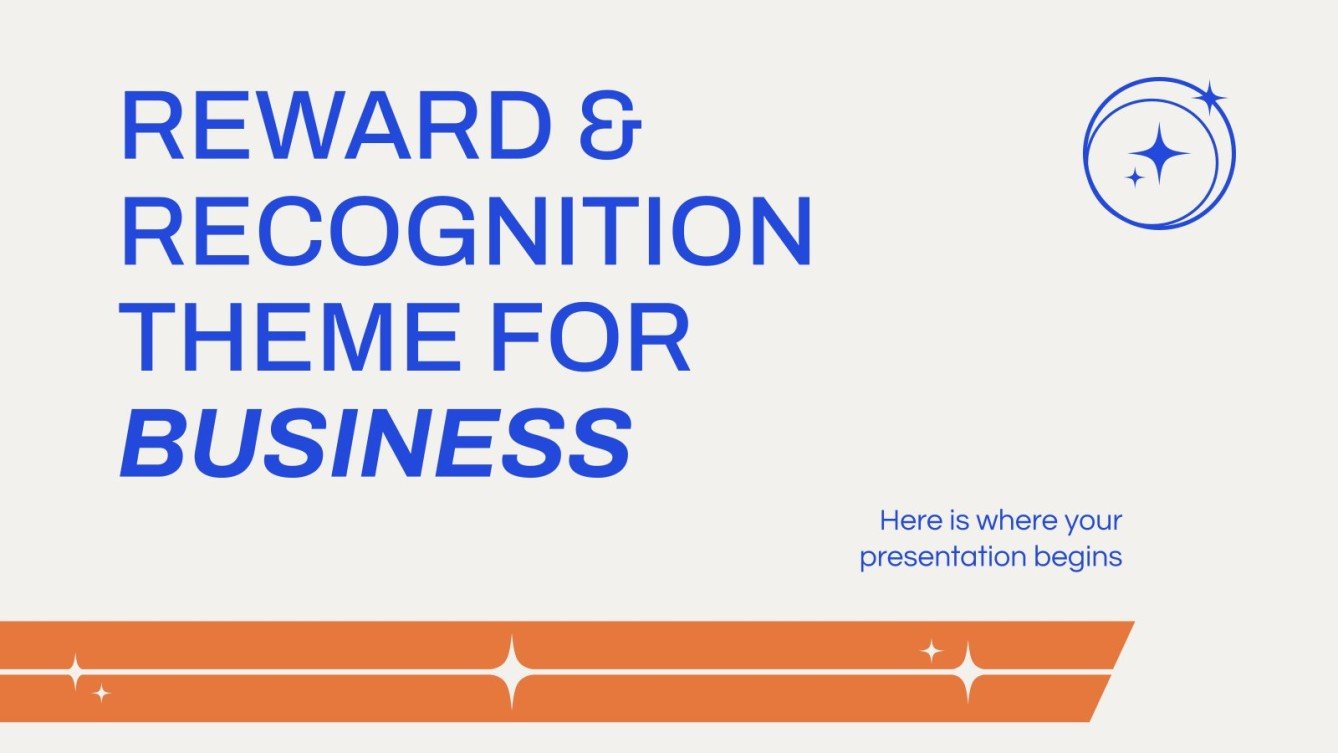 Reward & Recognition Theme for Business | Google Slides