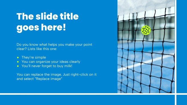 Pickleball Minitheme | Google Slides & PPT