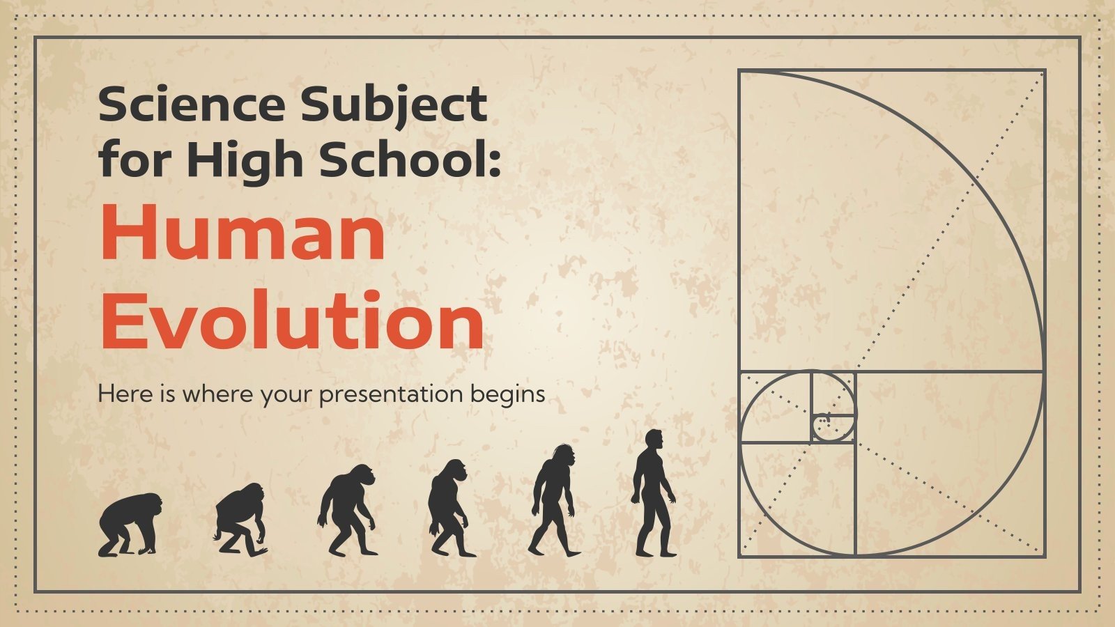 Science for High School: Human Evolution | Google Slides
