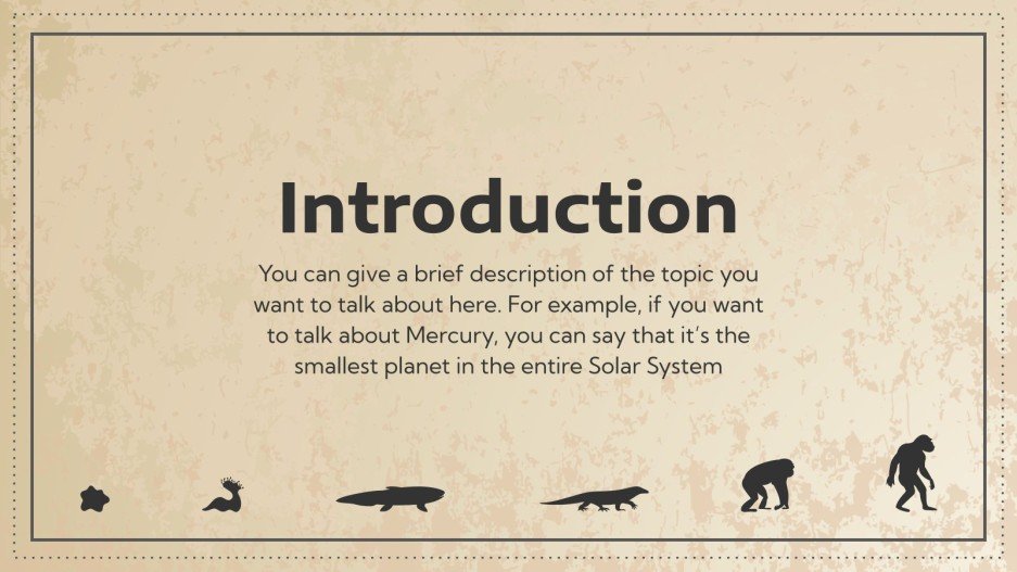 Science for High School: Human Evolution | Google Slides