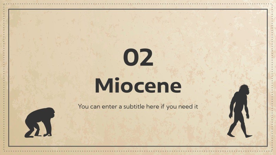 Science for High School: Human Evolution | Google Slides