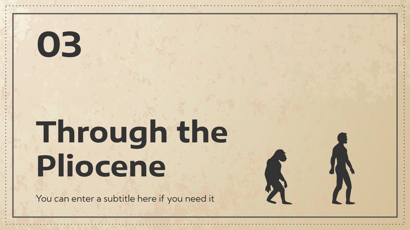 Science for High School: Human Evolution | Google Slides
