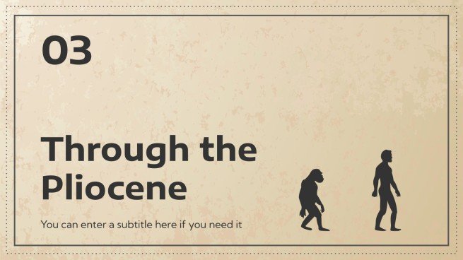 Science for High School: Human Evolution | Google Slides