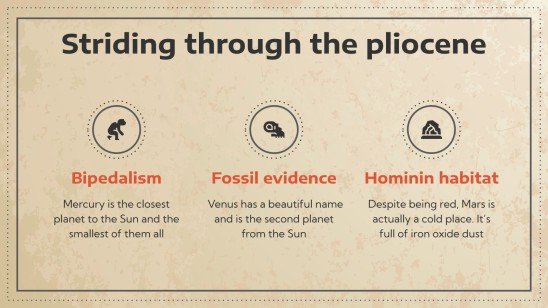 Science for High School: Human Evolution | Google Slides