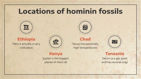 Science for High School: Human Evolution | Google Slides