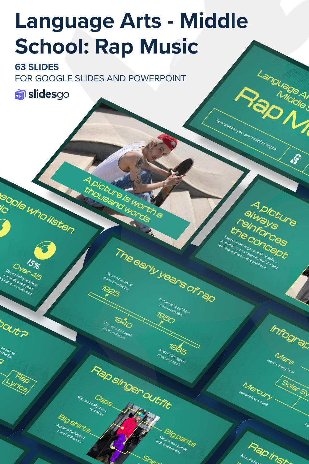 Language Arts Subject for Middle School: Rap Music