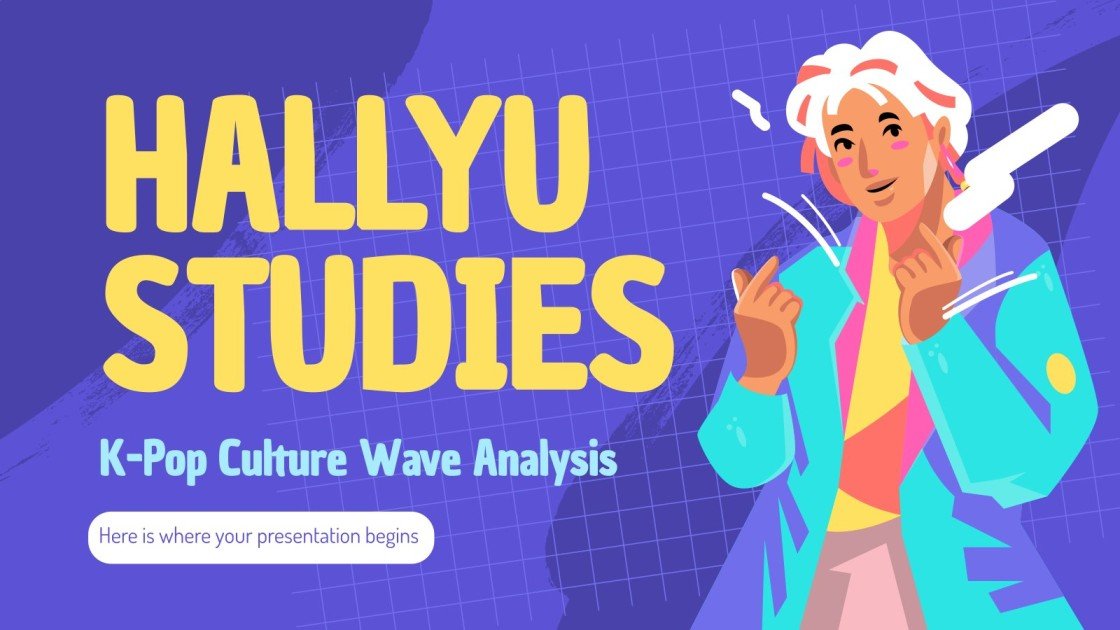 Plantillas gratis de k-pop para Google Slides y PowerPoint