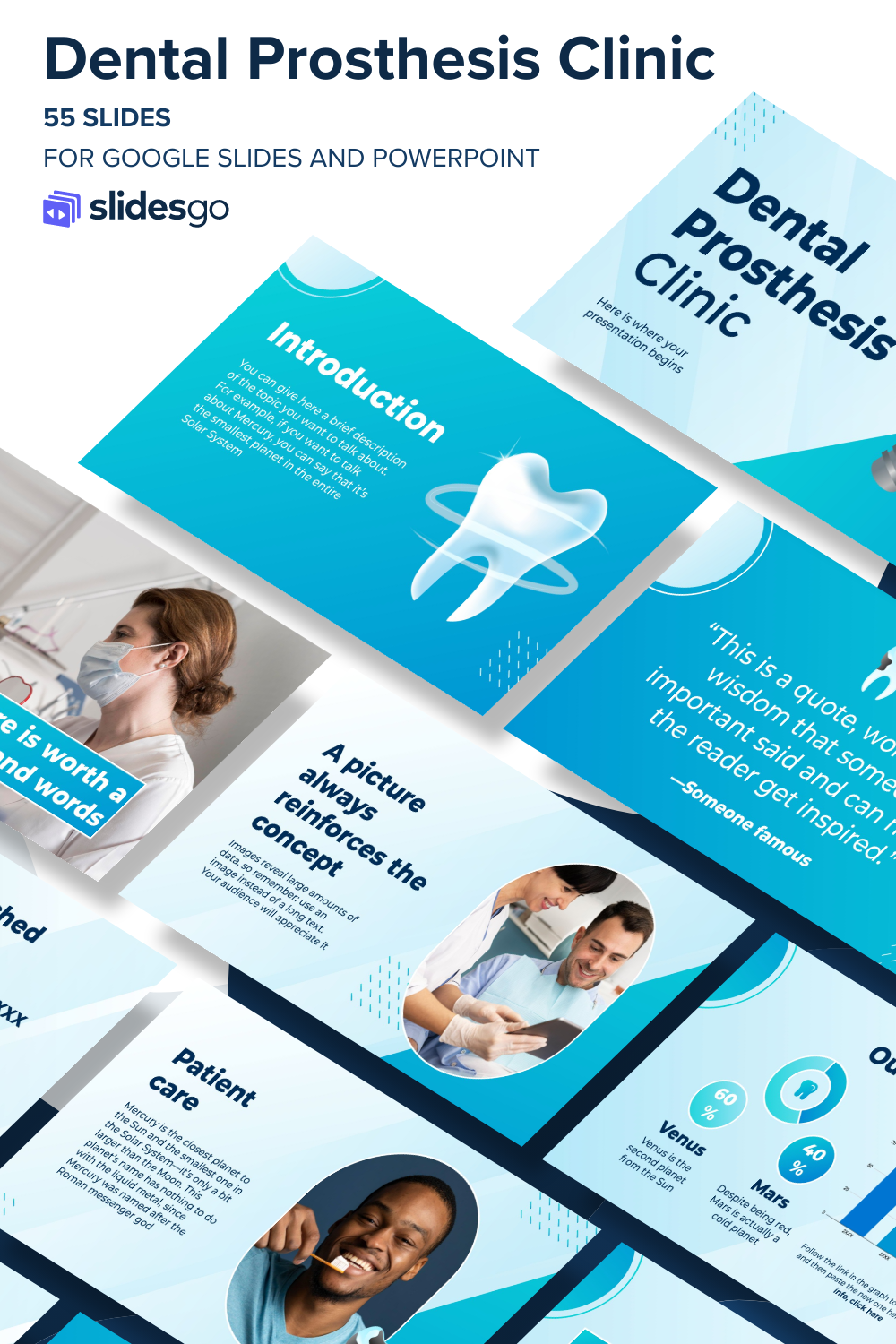 Dental Prosthesis Clinic | Google Slides & PowerPoint