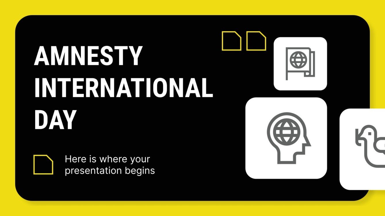 Amnesty International Day | Google Slides & PowerPoint