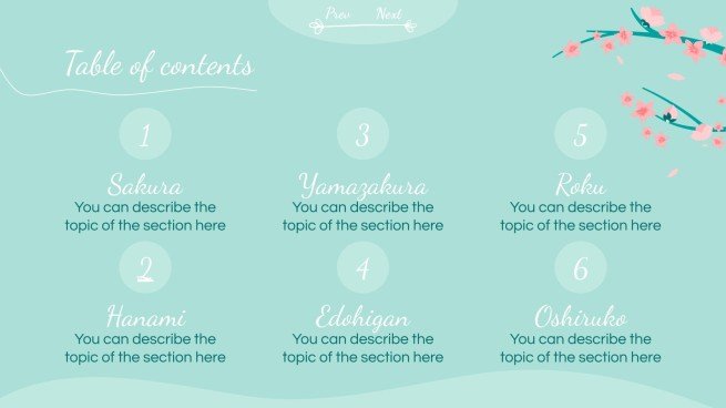 Cherry Blossom Season in Kyoto | Google Slides and PPT theme