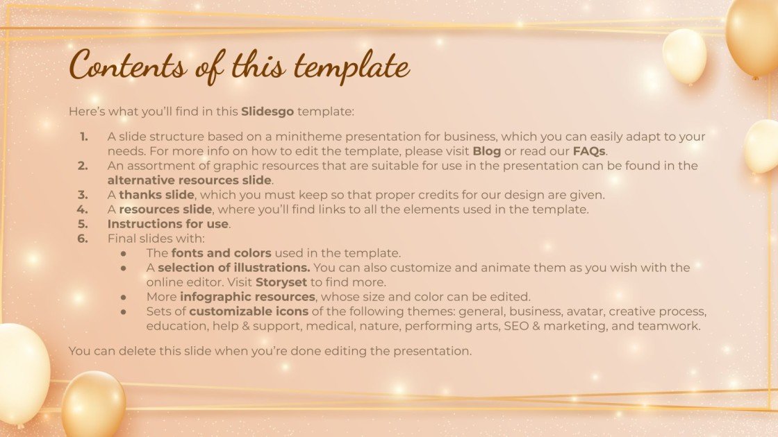 Happy Work Anniversary! Minitheme | Google Slides & PPT