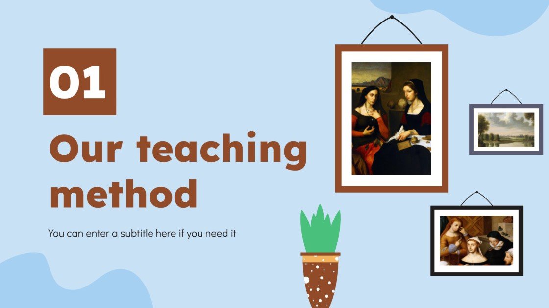 Museum of Classical Paintings | Google Slides & PowerPoint