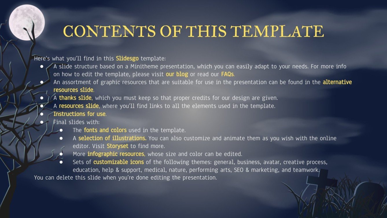 Scary Haunted House Minitheme | Google Slides & PowerPoint