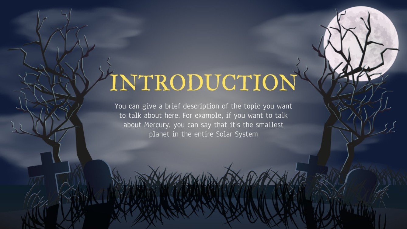 Scary Haunted House Minitheme | Google Slides & PowerPoint