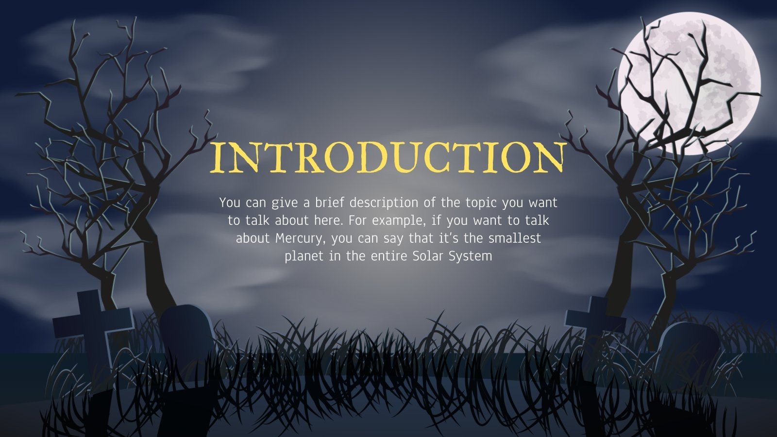 Scary Haunted House Minitheme | Google Slides & PowerPoint