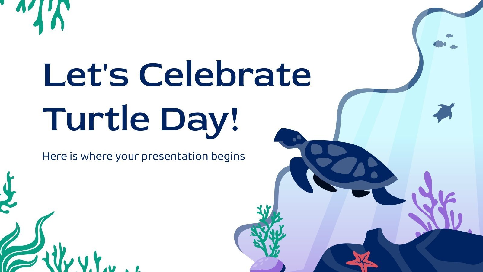Let's Celebrate Turtle Day! | Google Slides & PowerPoint