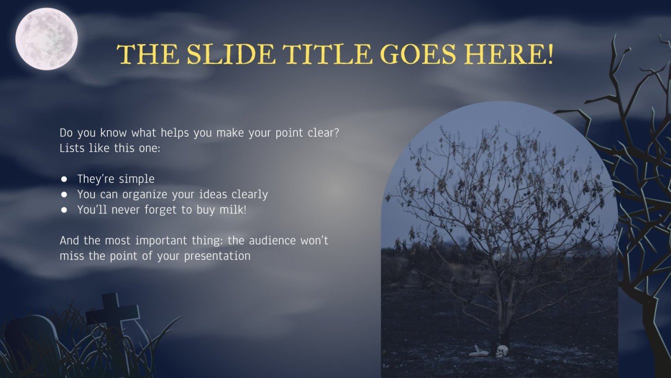 Scary Haunted House Minitheme | Google Slides & PowerPoint