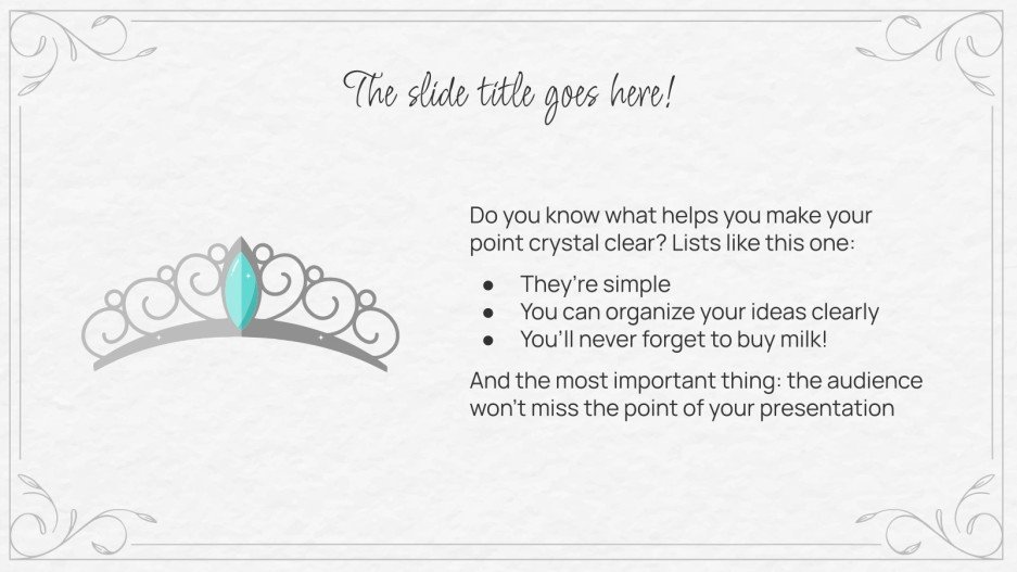 All About International Tiara Day! | Google Slides & PPT