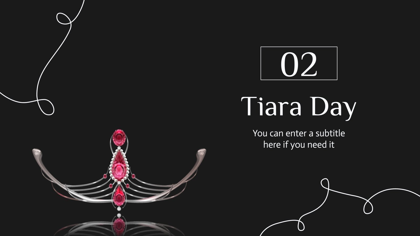 International Tiara Day | Google Slides & PowerPoint