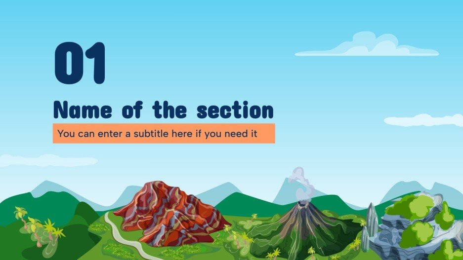 All About Volcanoes Minitheme | Google Slides & PPT